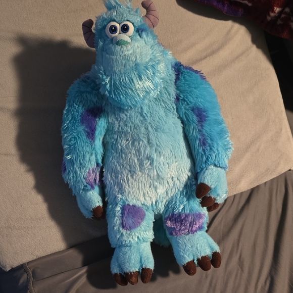 Disney | Toys | Disney Sulley Blue And Purple Monster Inc Plush | Poshmark
